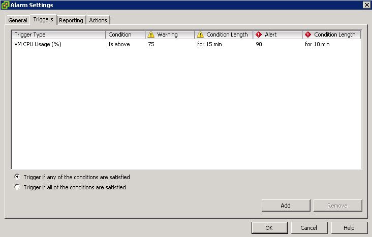 Setting Up & Configuring Alarms in vCenter 5 Part 2 – VMFocus