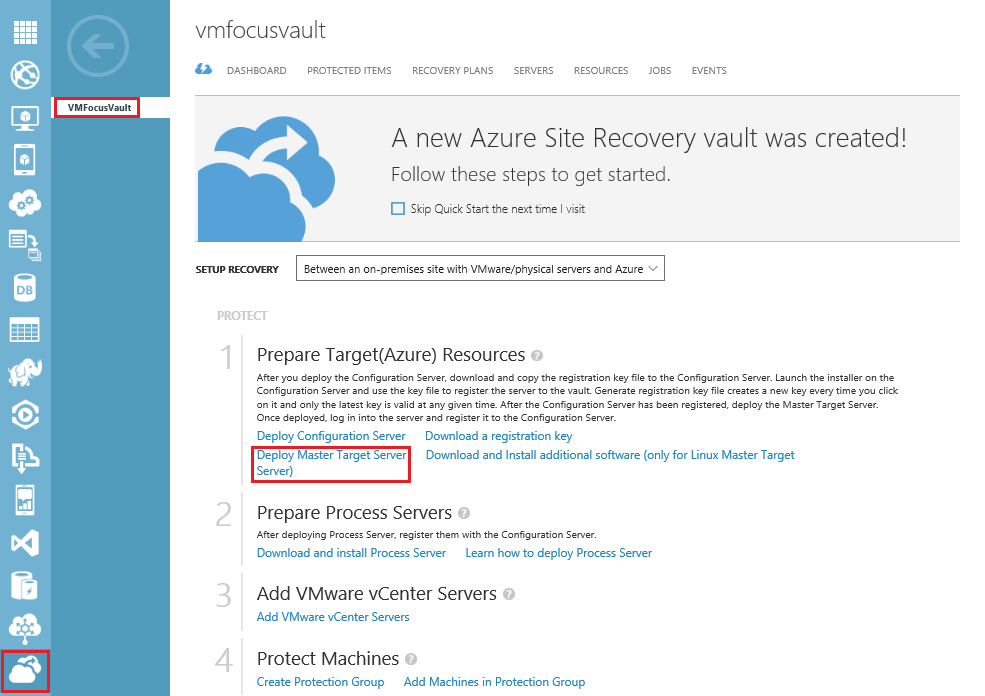 How To: Install & Configure Azure Site Recovery: Part 2 – VMFocus
